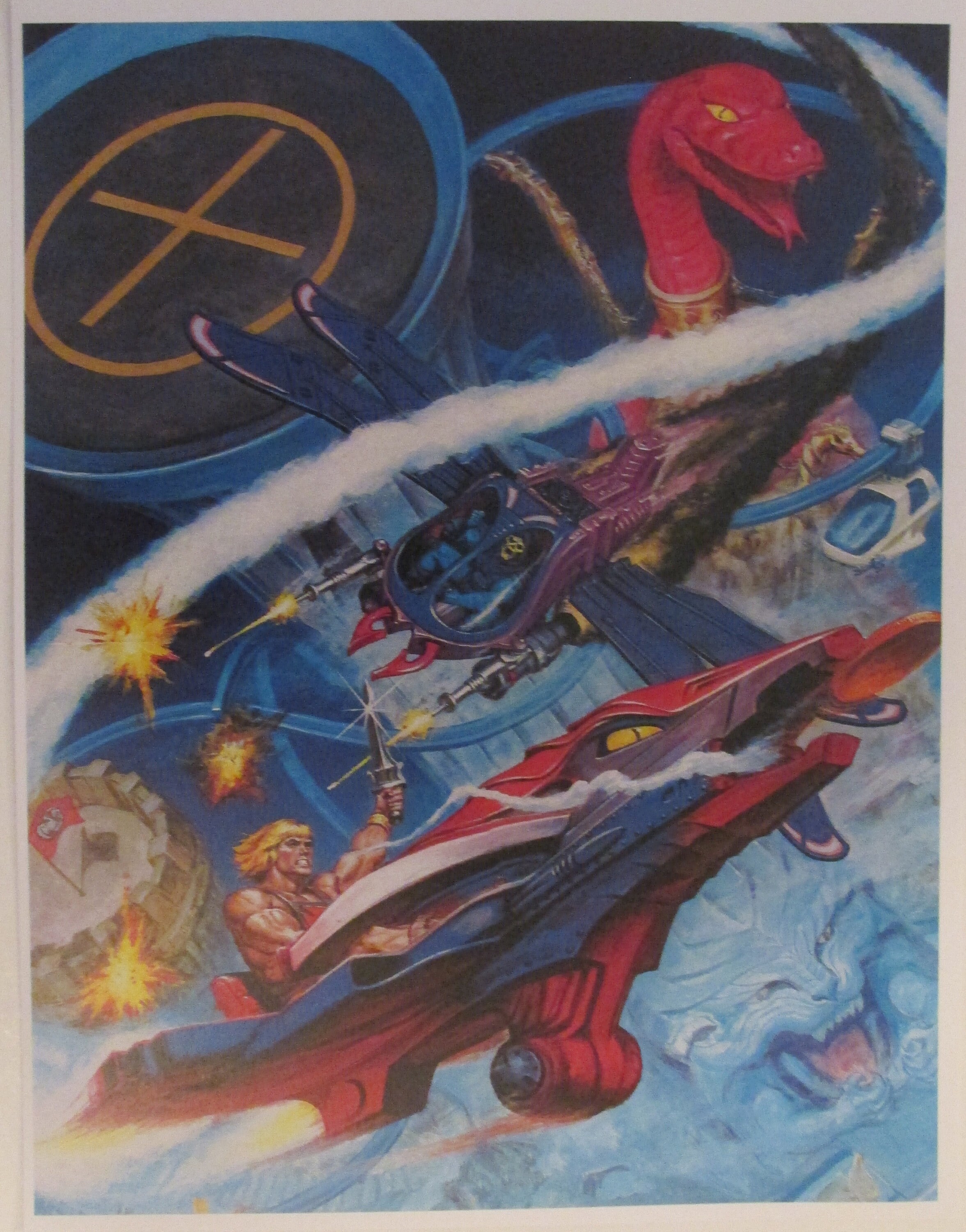 Masters of the Universe MOTU Art Poster Prints Four 8.5x11 - Etsy UK