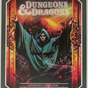 Dungeons and Dragons Fantasy Role-playing Adventure Game Book Cover Art ...