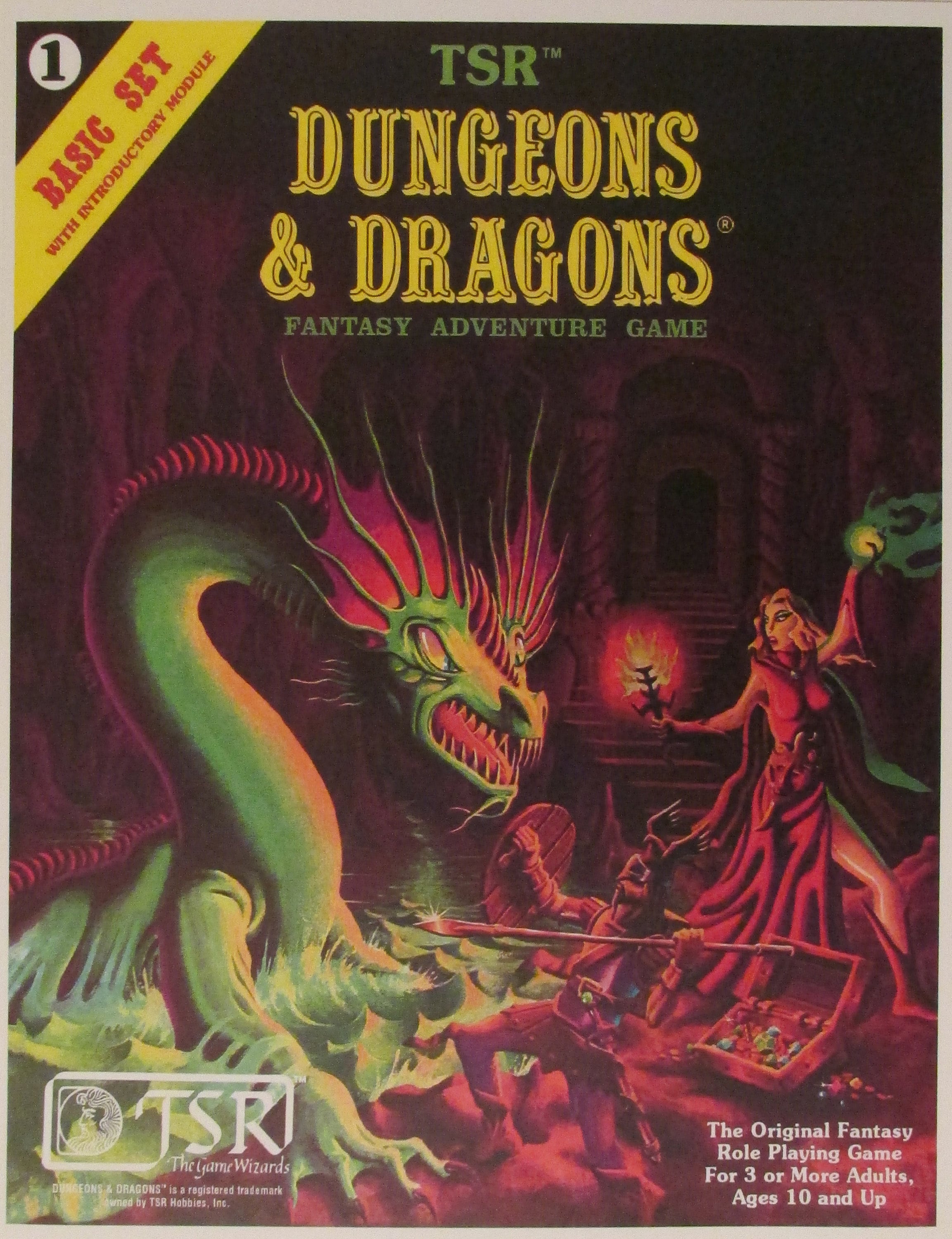 Dungeons and Dragons Fantasy Adventure Game Book Cover Art - Etsy
