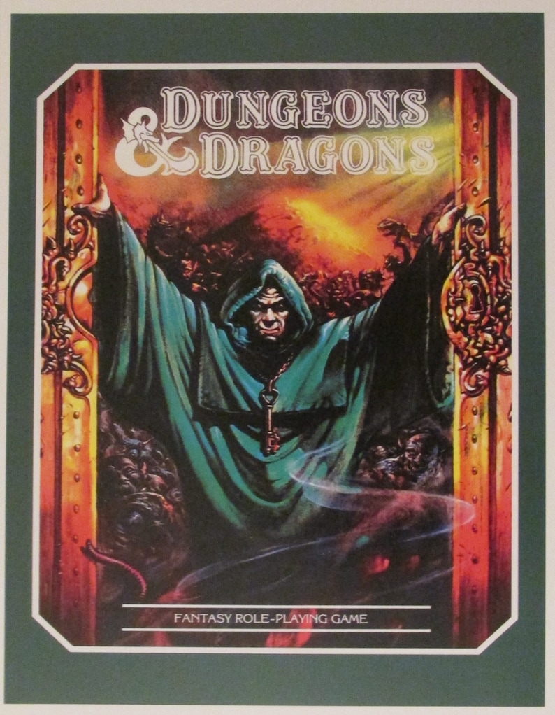 Dungeons and Dragons Fantasy Role-playing Adventure Game Book - Etsy