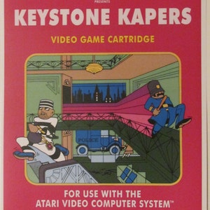 Activision Atari 2600 Video Game Box Art Reproduction 8.5x11 Poster ...