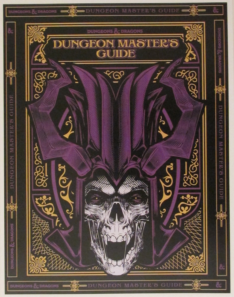 Dungeons and Dragons Fantasy Adventure Game Book Cover Art - Etsy