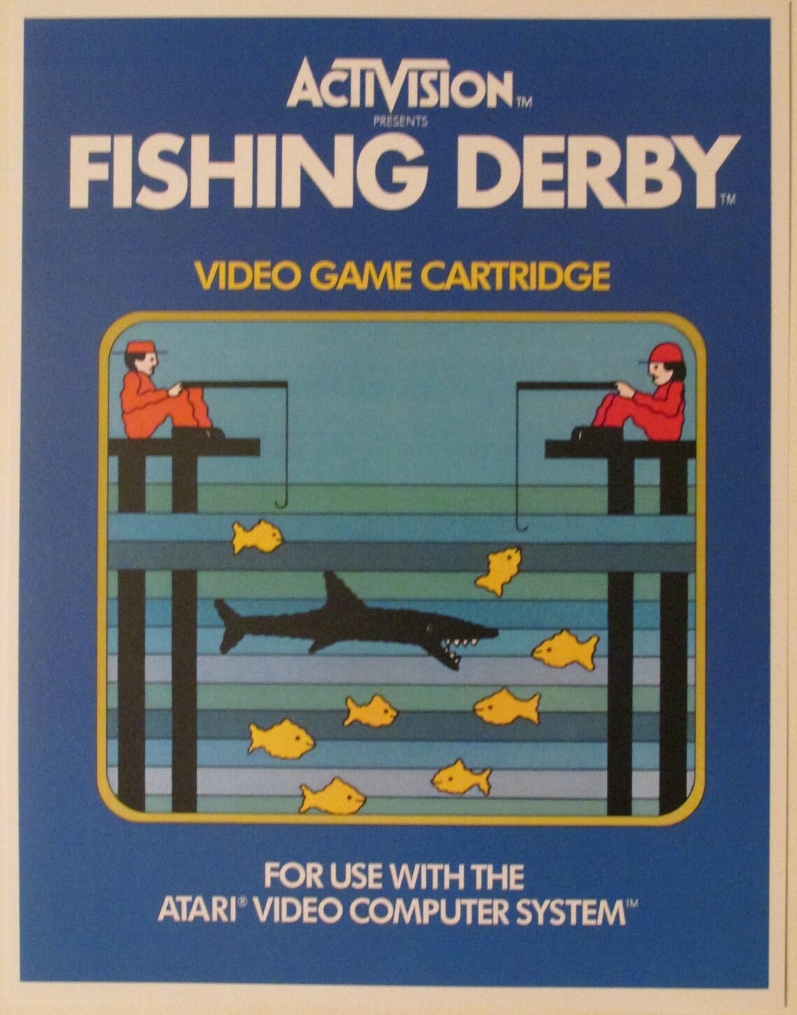Activision Atari 2600 Video Game Box Art Reproduction 8.5x11 Poster ...