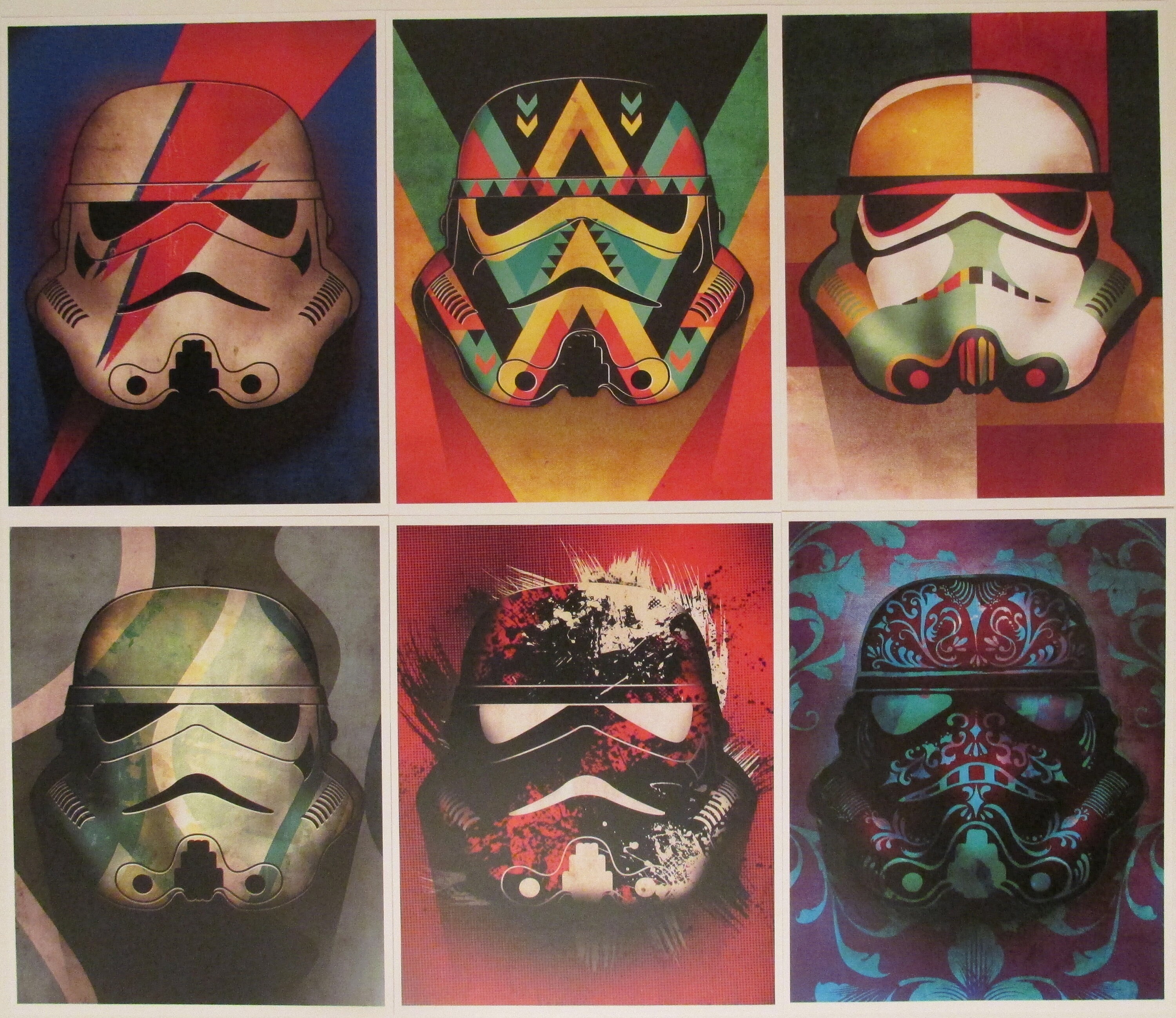 Star Wars Stormtrooper Pop Art Joshua Wingerter | "Stormtrooper Walks