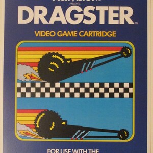 Activision Atari 2600 Video Game Box Art Reproduction 8.5x11 Poster ...