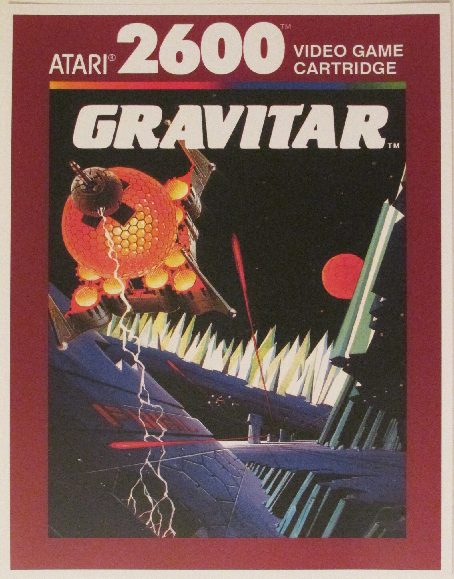 Atari 2600 Video Game Box Art Reproduction Four 8.5x11 Poster Prints ...