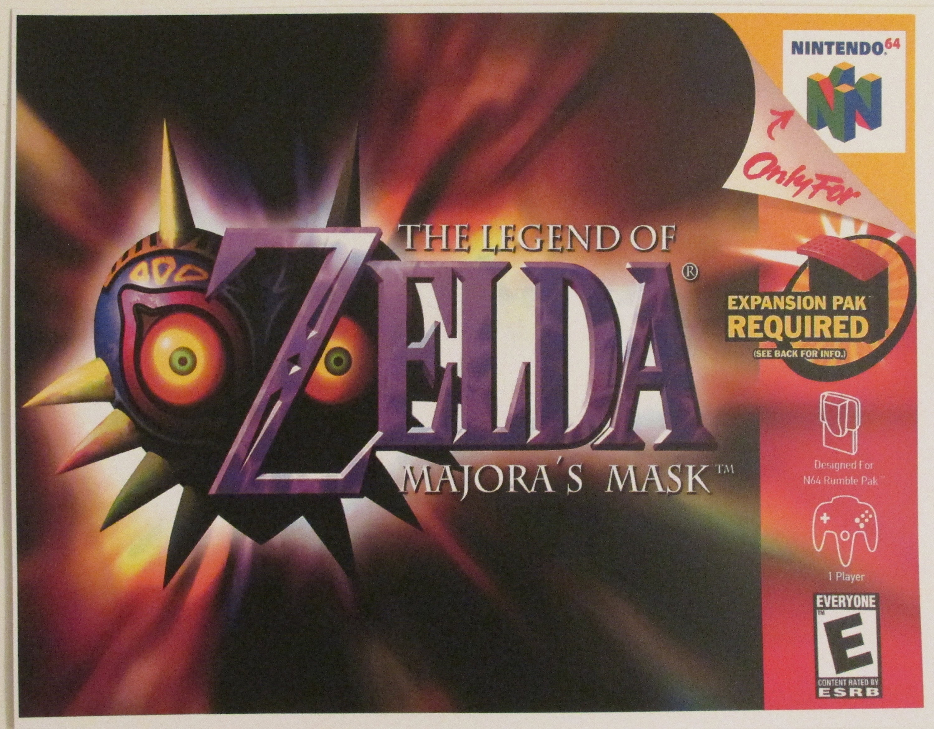 Nintendo 64 Retro Video Game Box Art Reproduction Four 11x8.5 - Etsy España