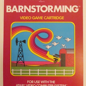 Activision Atari 2600 Video Game Box Art Reproduction 8.5x11 Poster ...