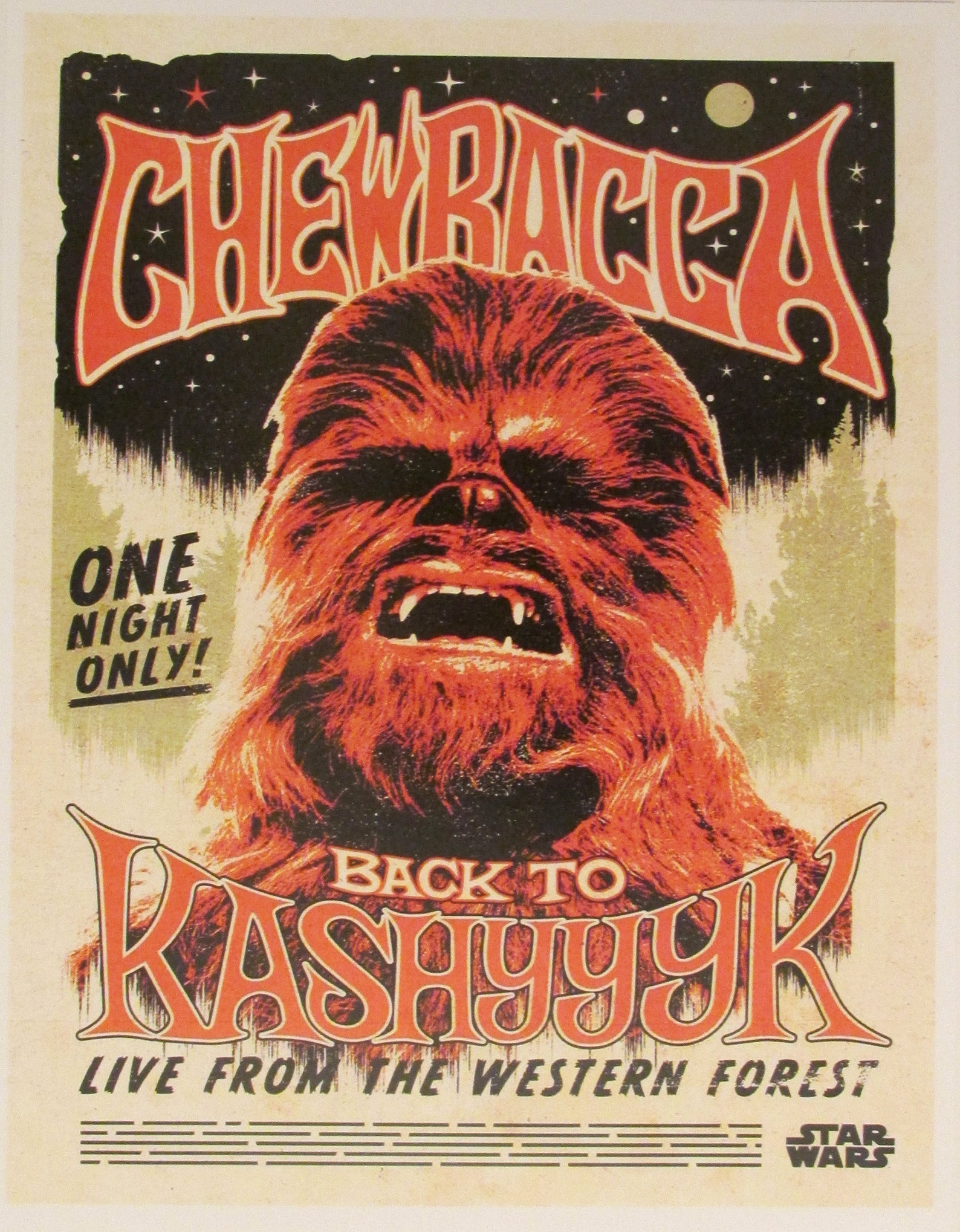 Star Wars Concert Posters Prints - TEN 8.5x11 Poster Prints - Luke ...