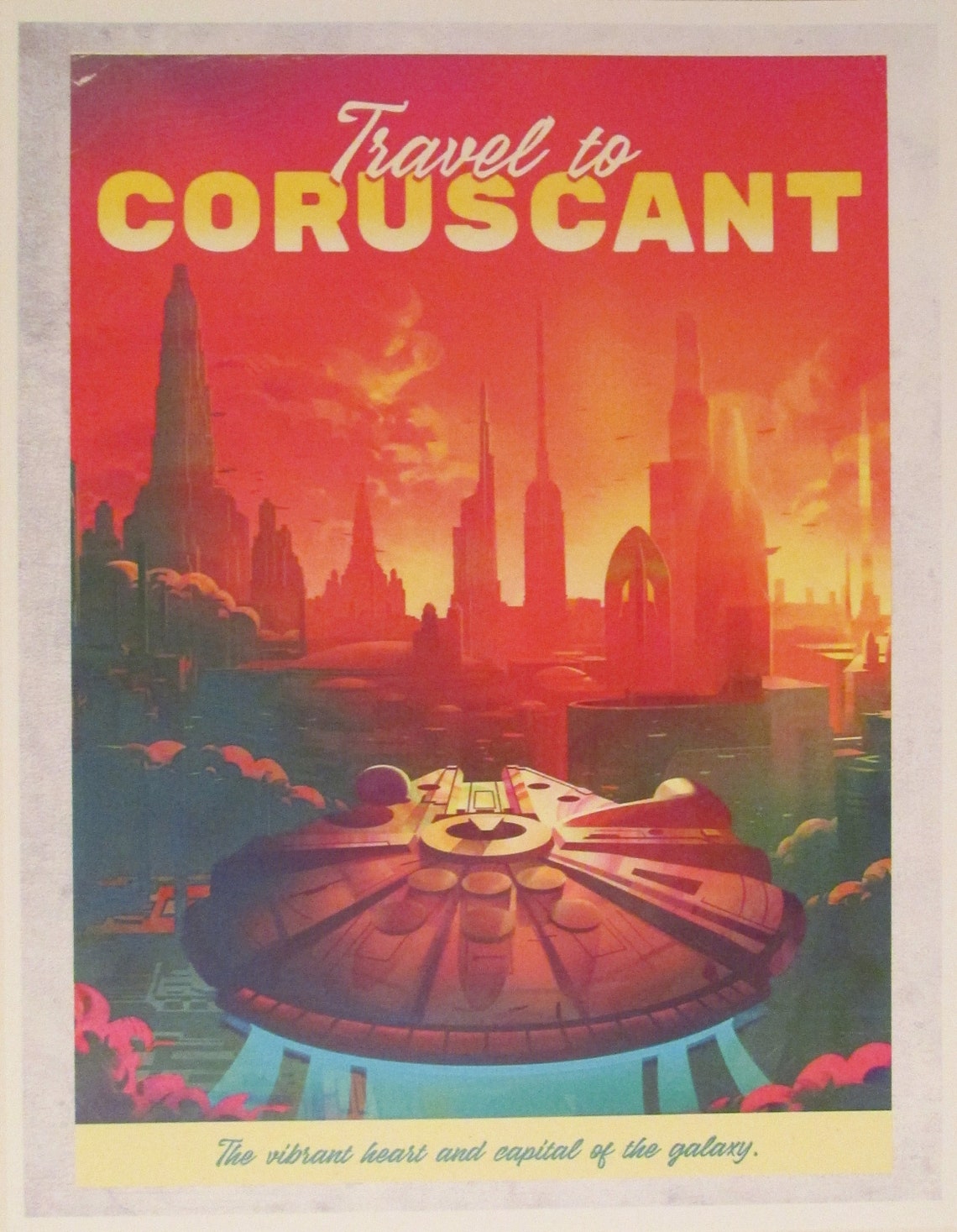 Star Wars Travel Posters Art Prints Four 8.5x11 Poster - Etsy