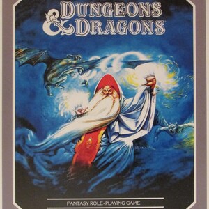 Dungeons and Dragons Fantasy Role-playing Adventure Game Book Cover Art ...