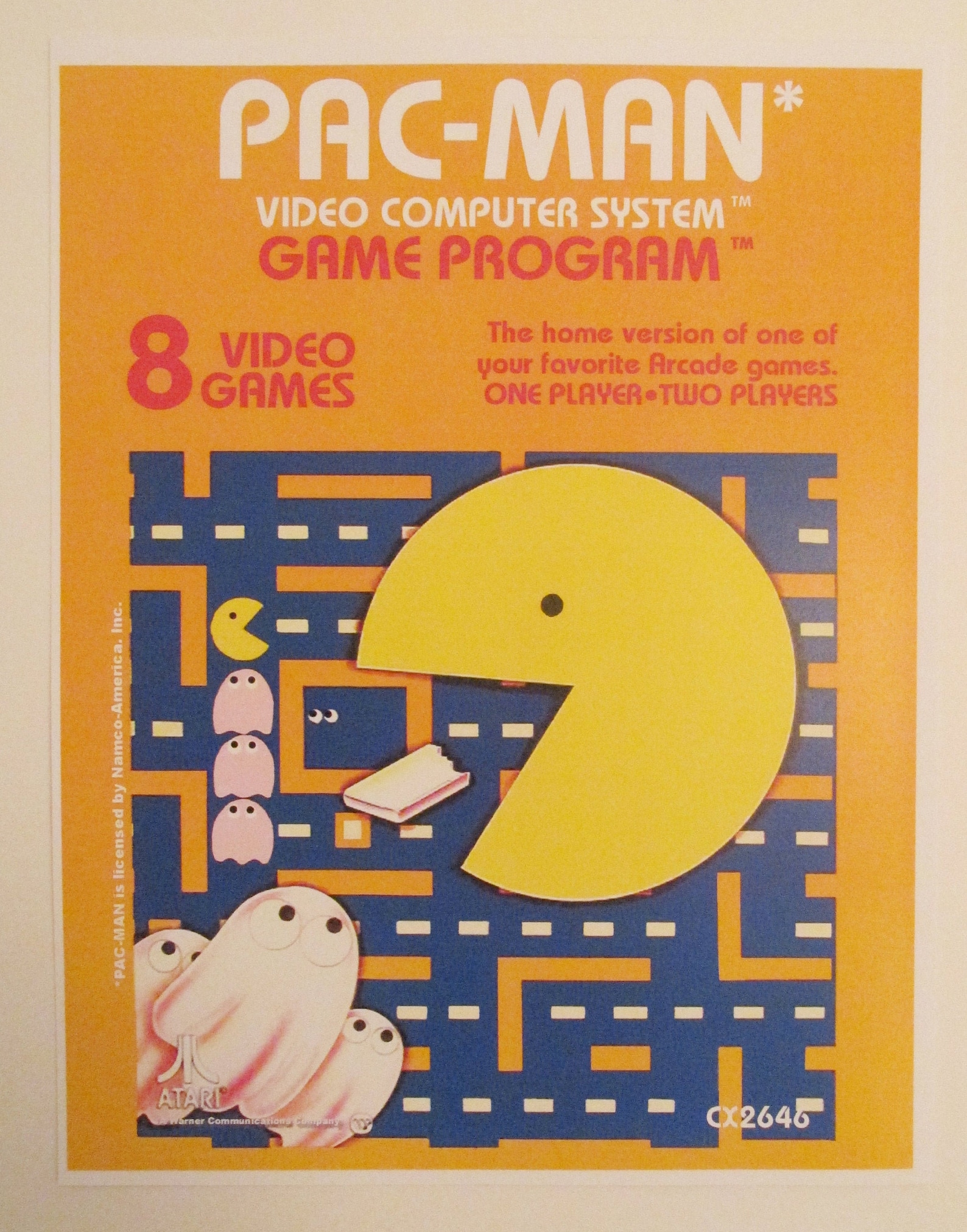 Atari 2600 Video Game Box Art Reproduction Four 8.5x11 Poster - Etsy