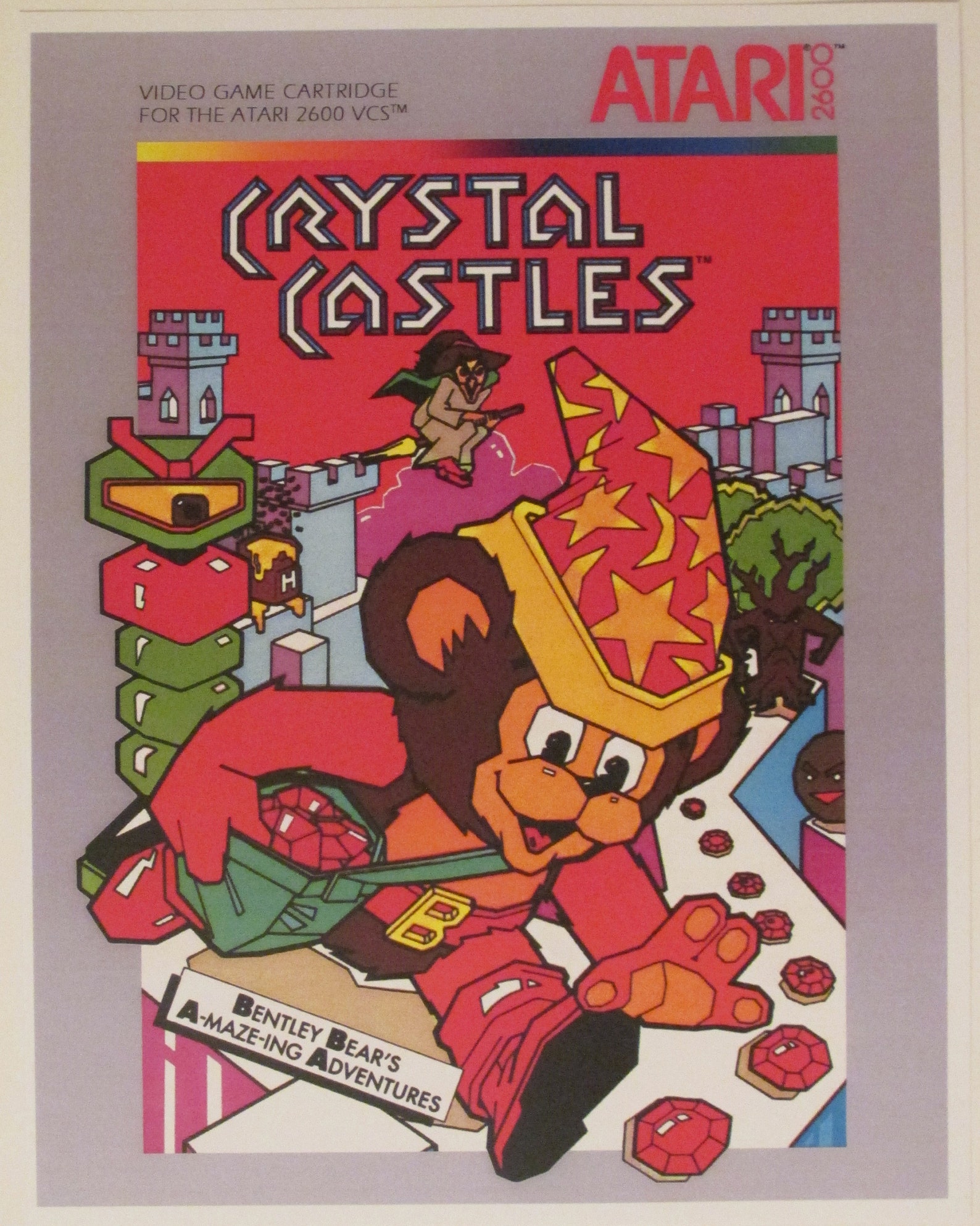 Atari 2600 Video Game Box Art Reproduction Four 8.5x11 Poster | Etsy