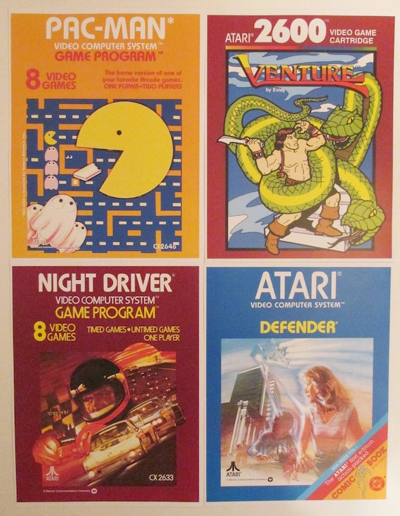 Atari Game Covers
