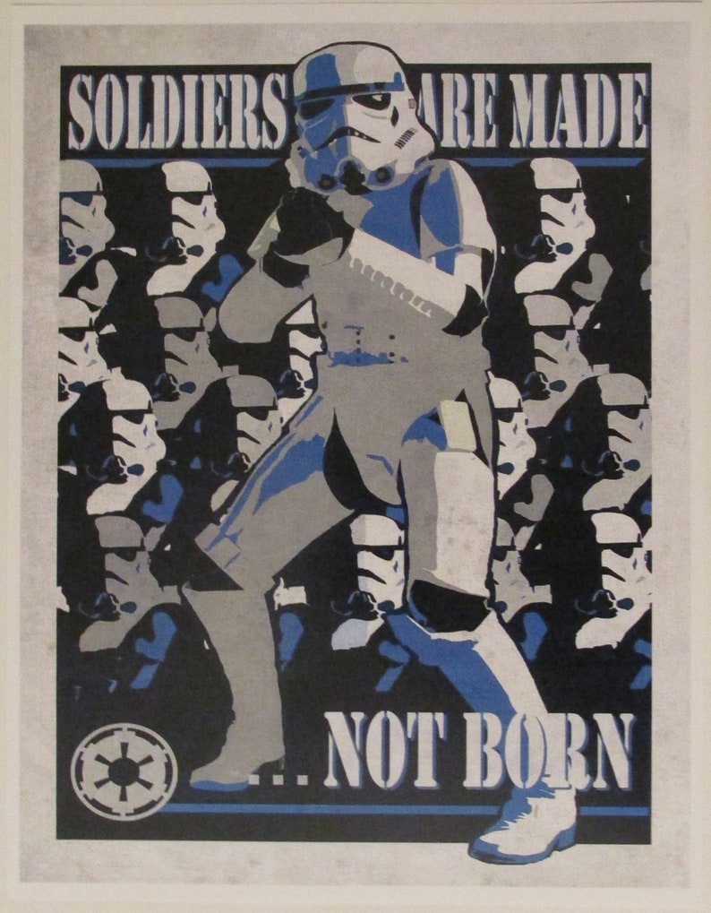 Star Wars Galaxy Propaganda Posters Art Prints Six 8.5x11 - Etsy