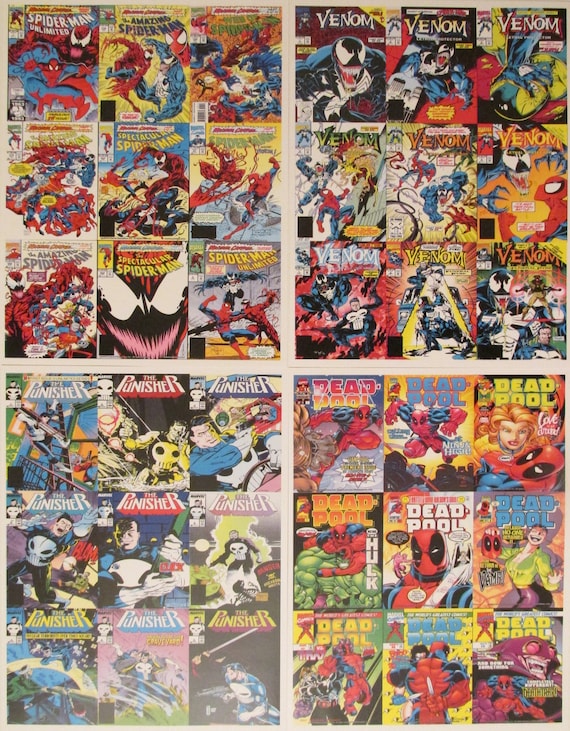 Maximum Carnage Covers