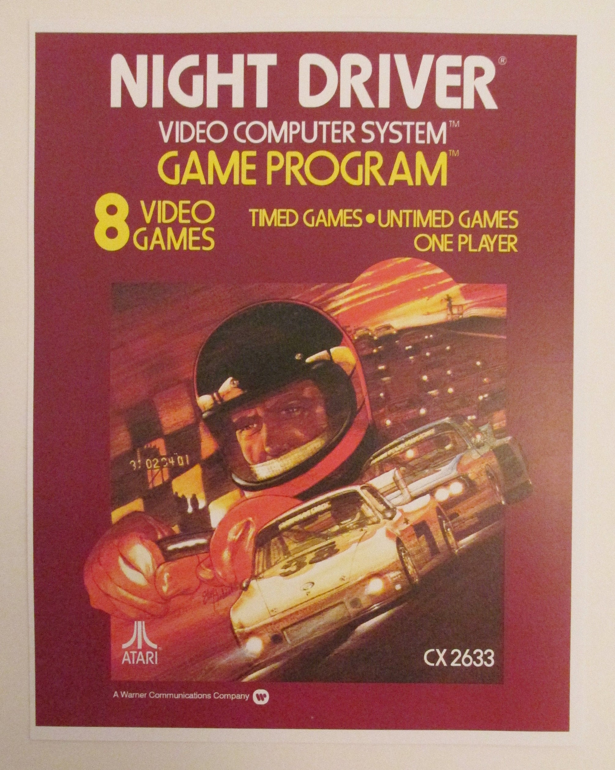Atari 2600 Video Game Box Art Reproduction Four 8.5x11 Poster - Etsy