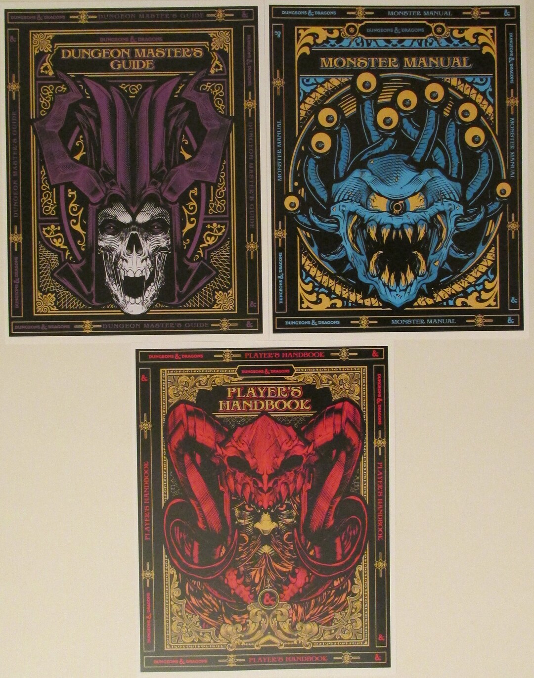 Dungeons and Dragons Fantasy Adventure Game Cover Art Poster ...