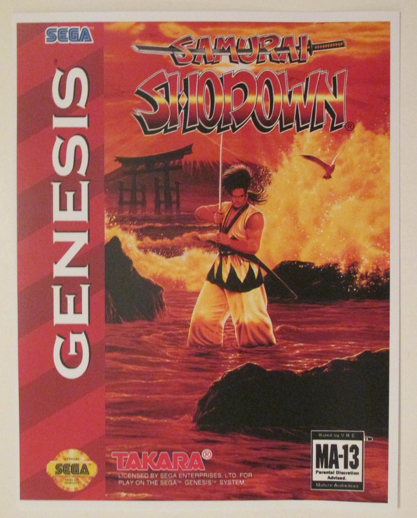 Sega Genesis Video Game Box Art Reproduction Four 8.5x11 - Etsy