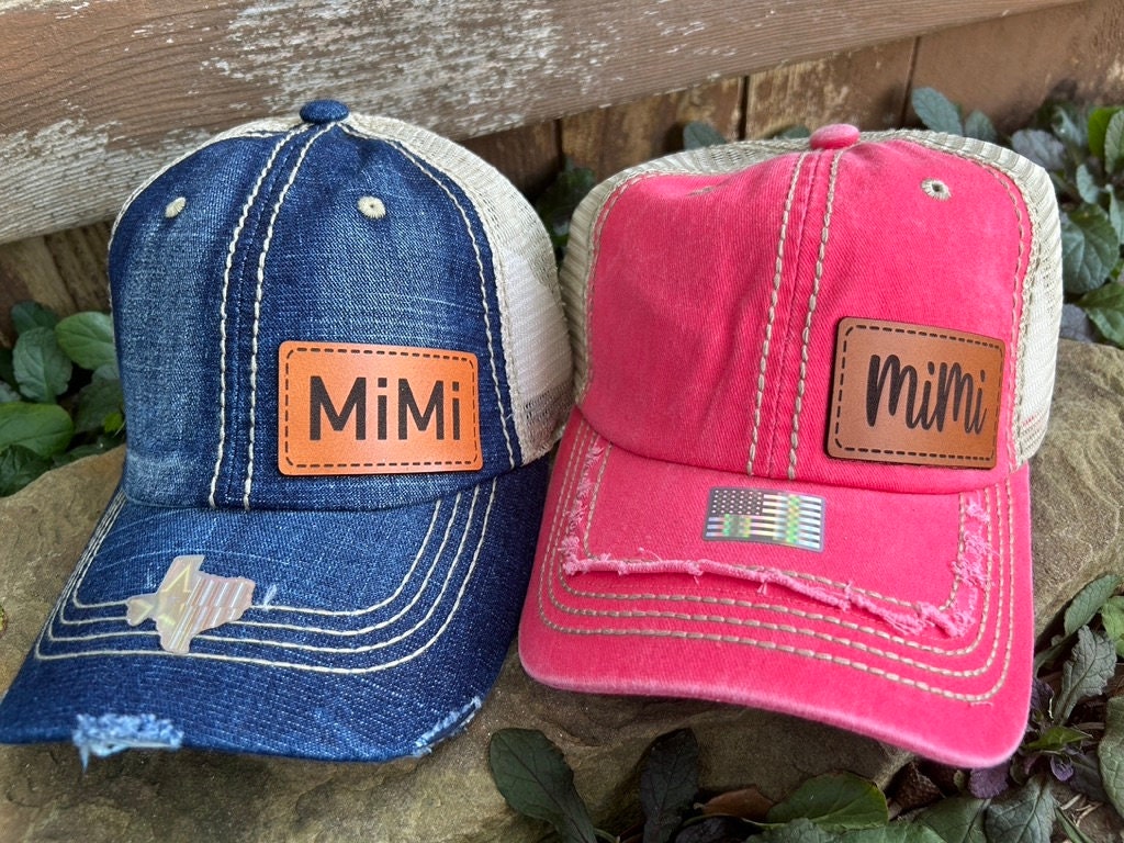 Mimi Hat Mimi Gift Custom Hat Mimi Trucker Hat Grandma - Etsy