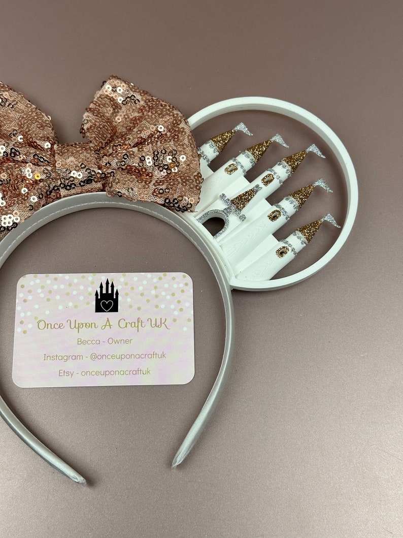 Bride 2026 Wedding Bridal Castle Mouse Ears Headband - Etsy