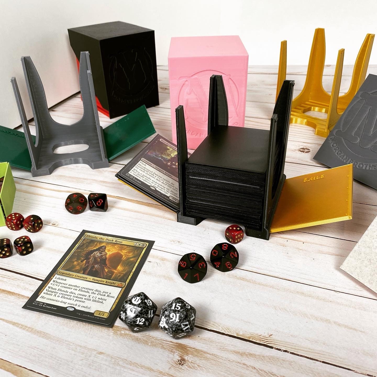 MTG Commander V2 4-in-1 Draw and Discard Playing Card Holder - Etsy Ireland