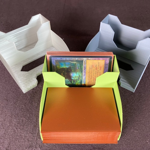 Card Game Storage Case and Draw & Discard Tray All in One - Etsy