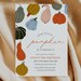 Little Pumpkin Birthday Invitation: Fall Autumn Party, Editable ...