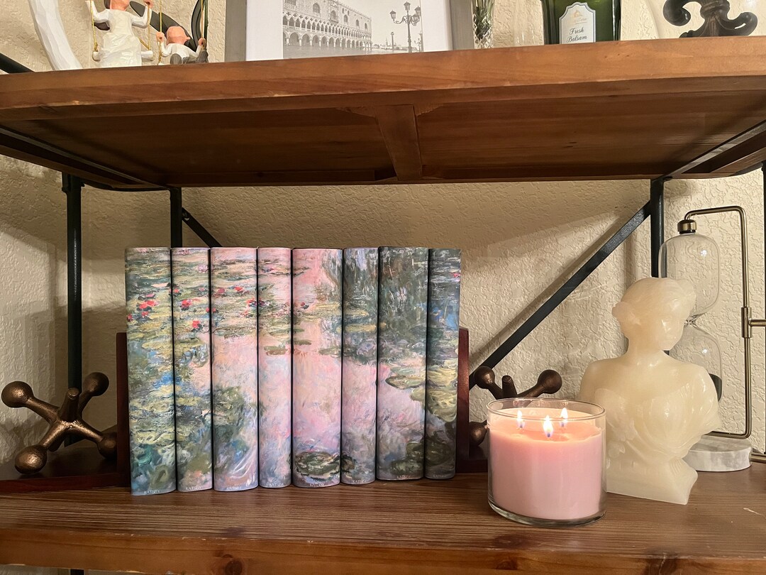 Monet Water Lilies Book Covers Decorative Book Covers - Etsy