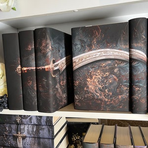 Red Rising Inspired Scimitar Book Covers, Printable Decorative Book ...