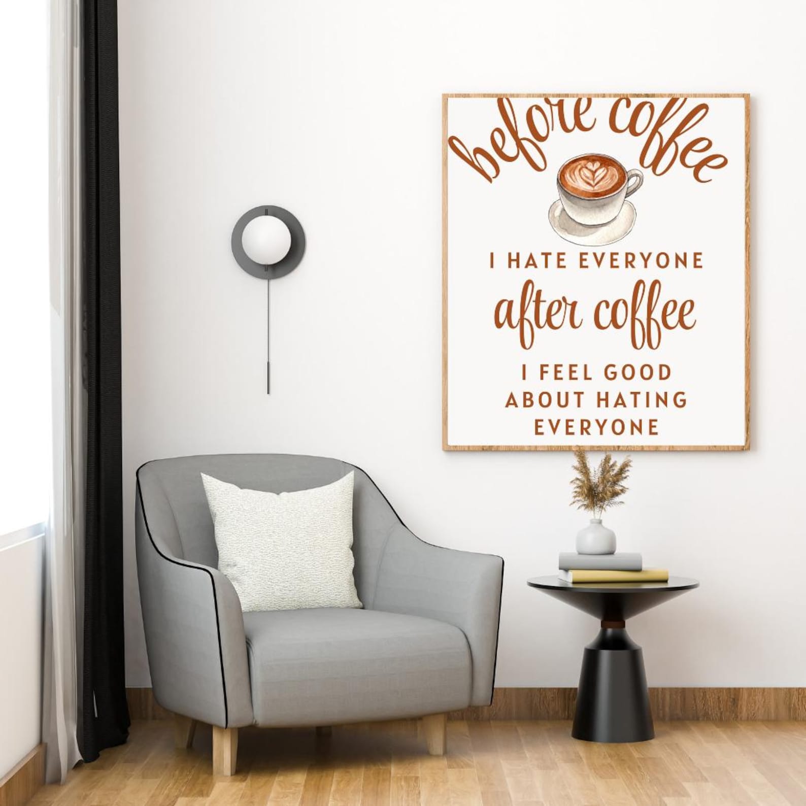 Coffee Wallart, Surrealist Coffee Print, Wall Art for Coffee Shops ...