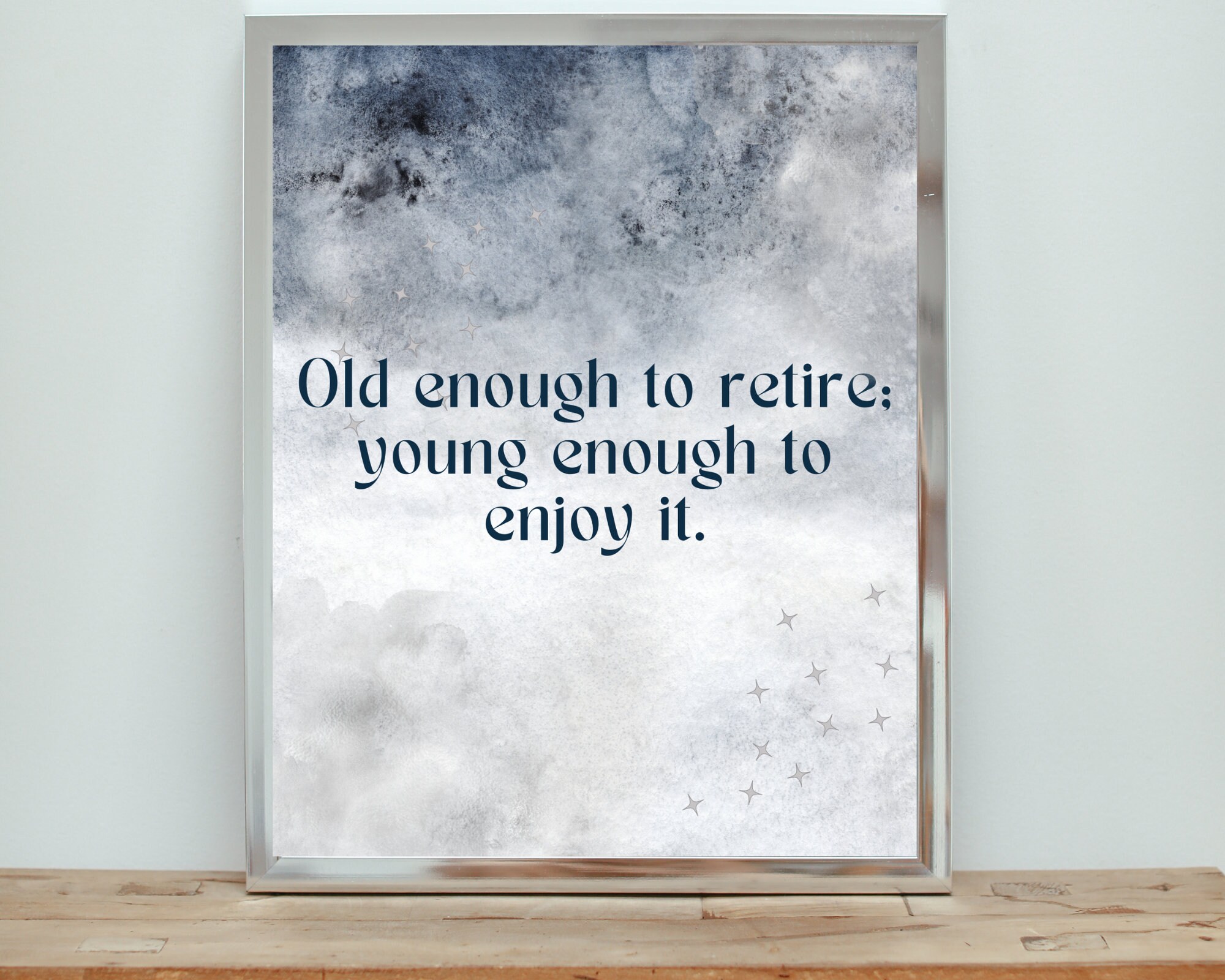 Elderly Milestone Reminder Wall Art | Elderly | Digital Prints | Home ...