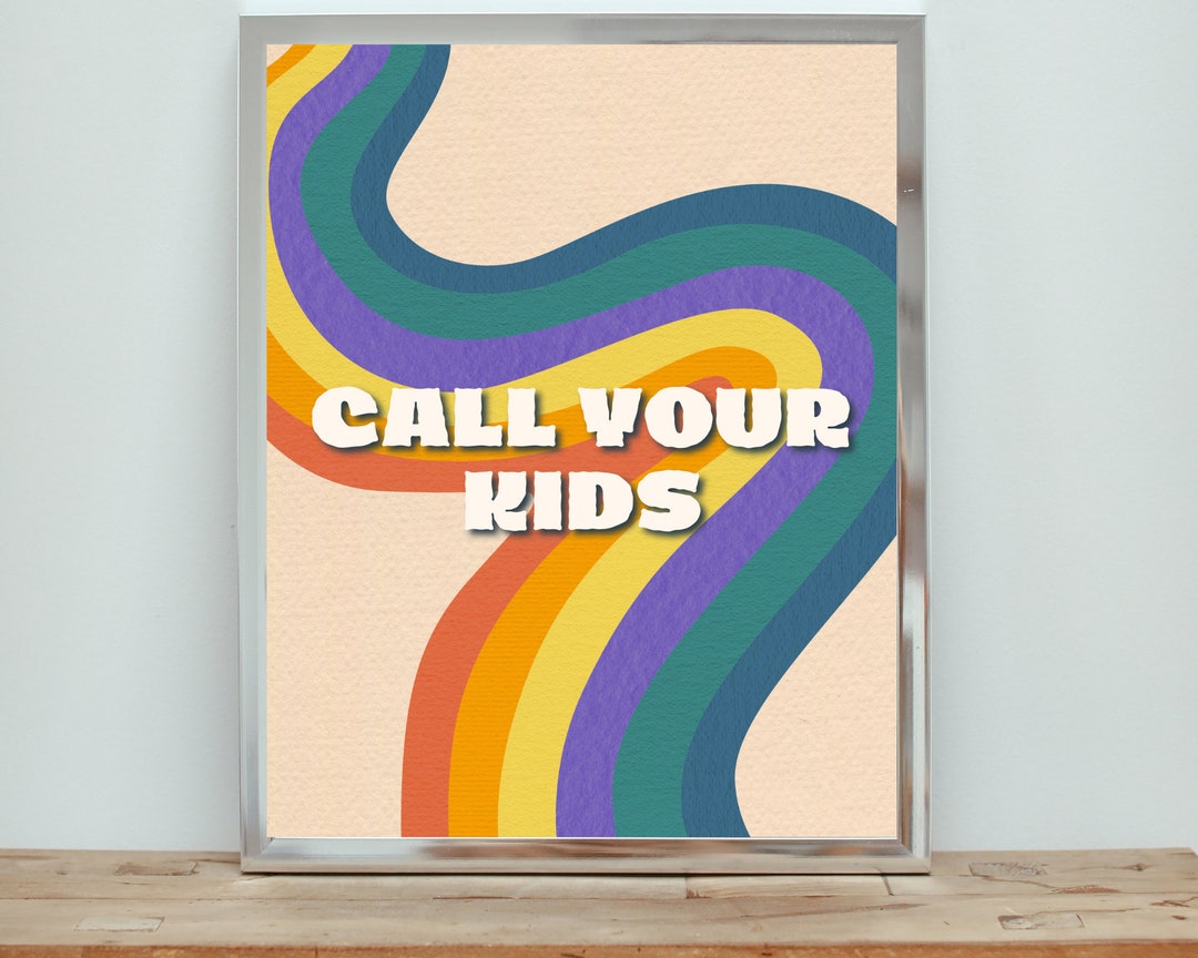 Call Your Kids Wall Art | Elderly | Digital Prints | Home and Living ...