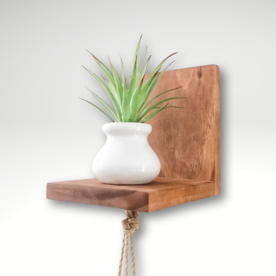 Hanging Plant Shelf | Floating Shelf | Succulent Shelf - Etsy