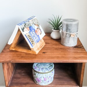 Wooden Bookmark / Book Stand - Etsy