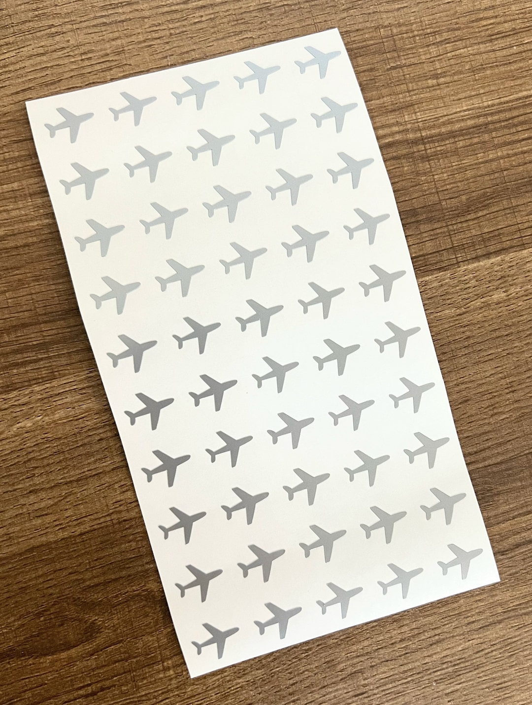 1/2 Inch Mini Airplane Sticker Sheet 13mm | Small Plane Stickers | Tiny ...