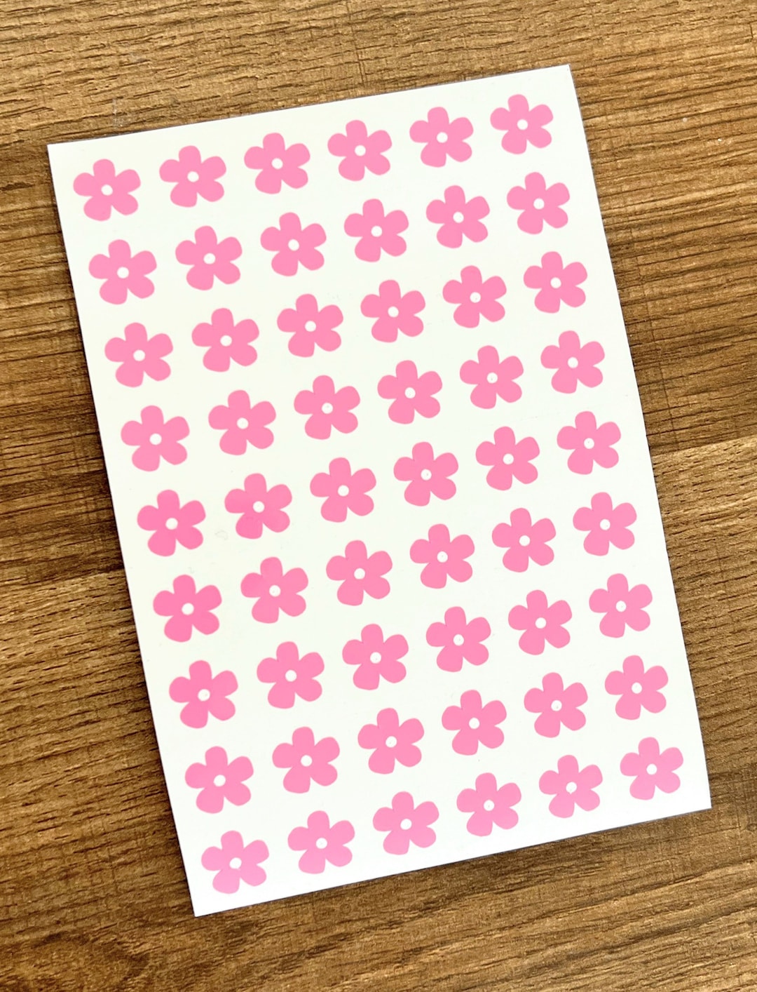 1/2 Inch Mini Flower Sticker Sheet 13mm - Etsy