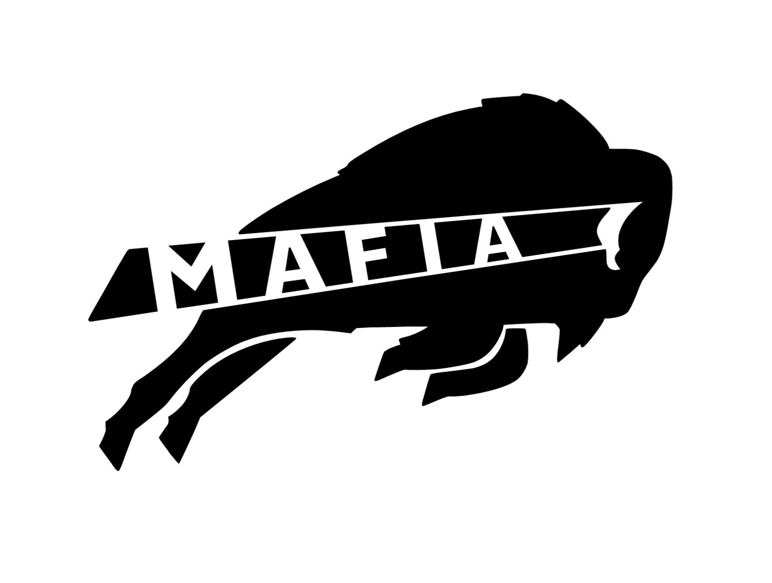 Buffalo Bills Mafia Logo Vinyl Car Decal Sticker Laptop | Etsy