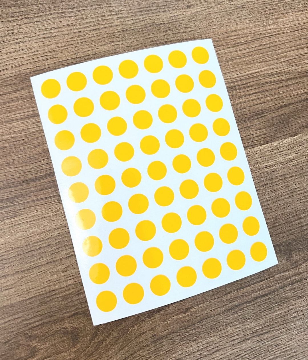 1/2 Inch Circle Sticker Sheet 13 Mm Small Stickers Dot - Etsy