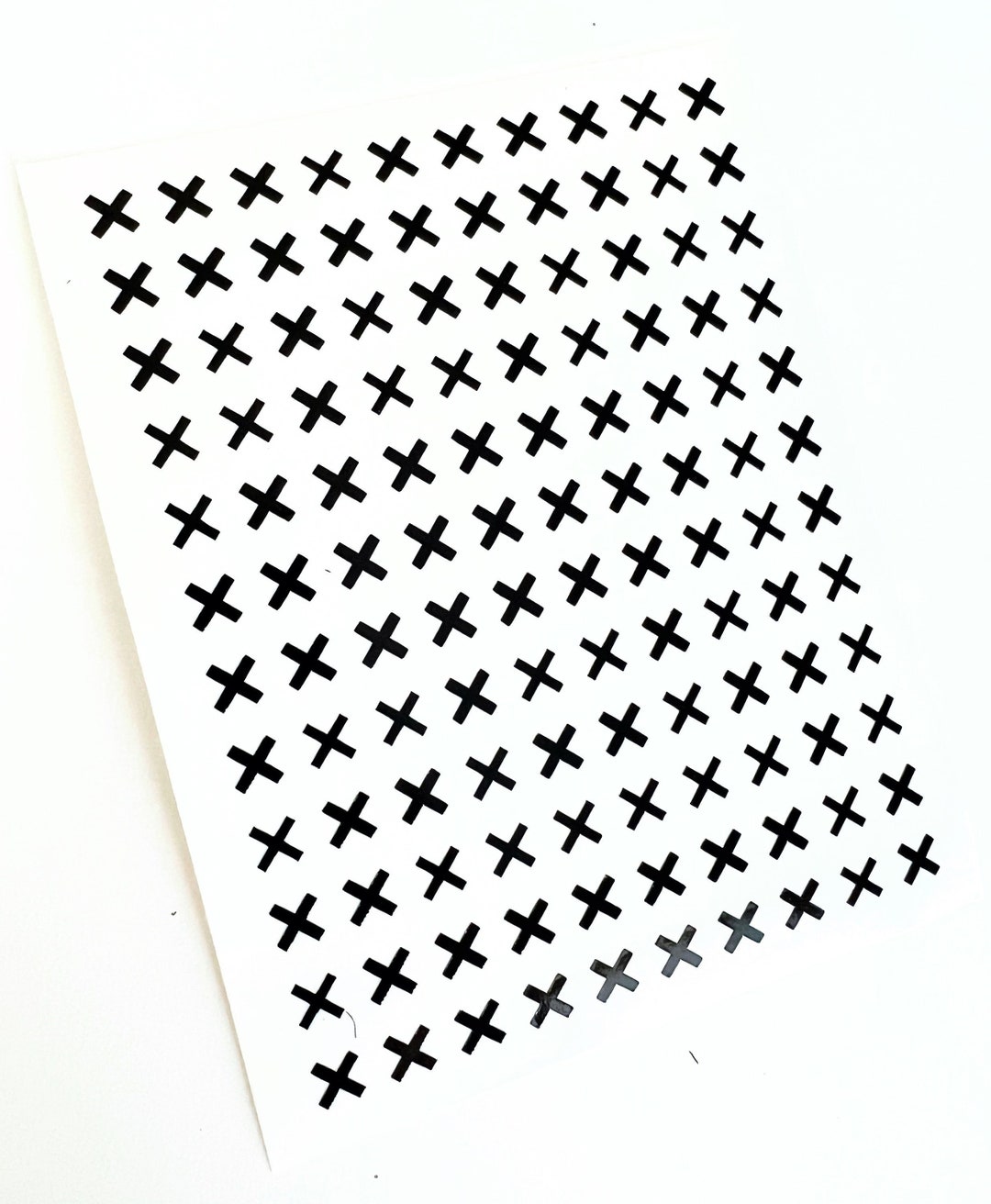 1/4 Inch Mini X Sticker Sheet 6mm - Etsy