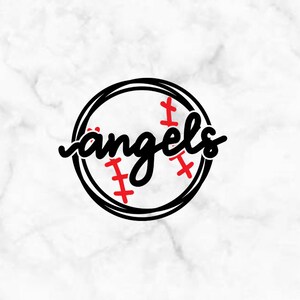 Angels Baseball - Etsy