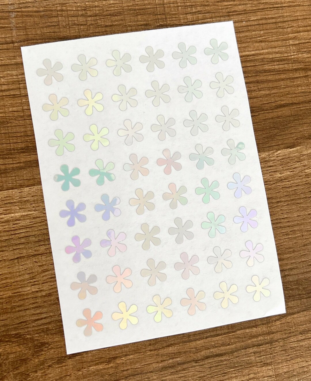 1/2 Inch Mini Flower Sticker Sheet 13mm | Small Flower Stickers | Tiny ...