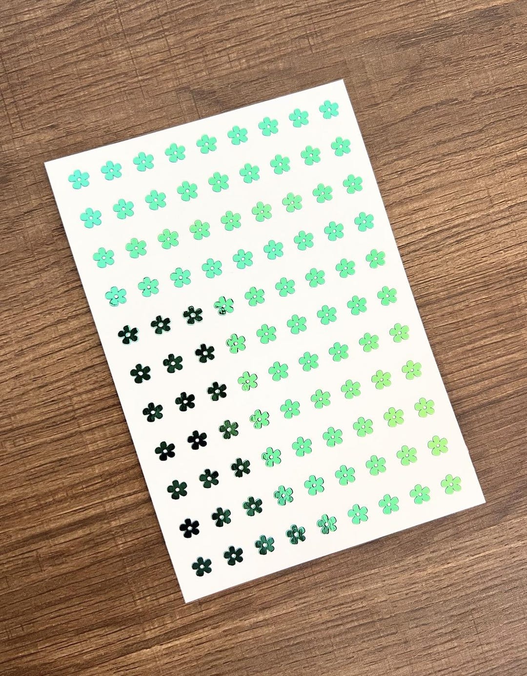 1/4 Inch Mini Flower Sticker Sheet 6mm - Etsy