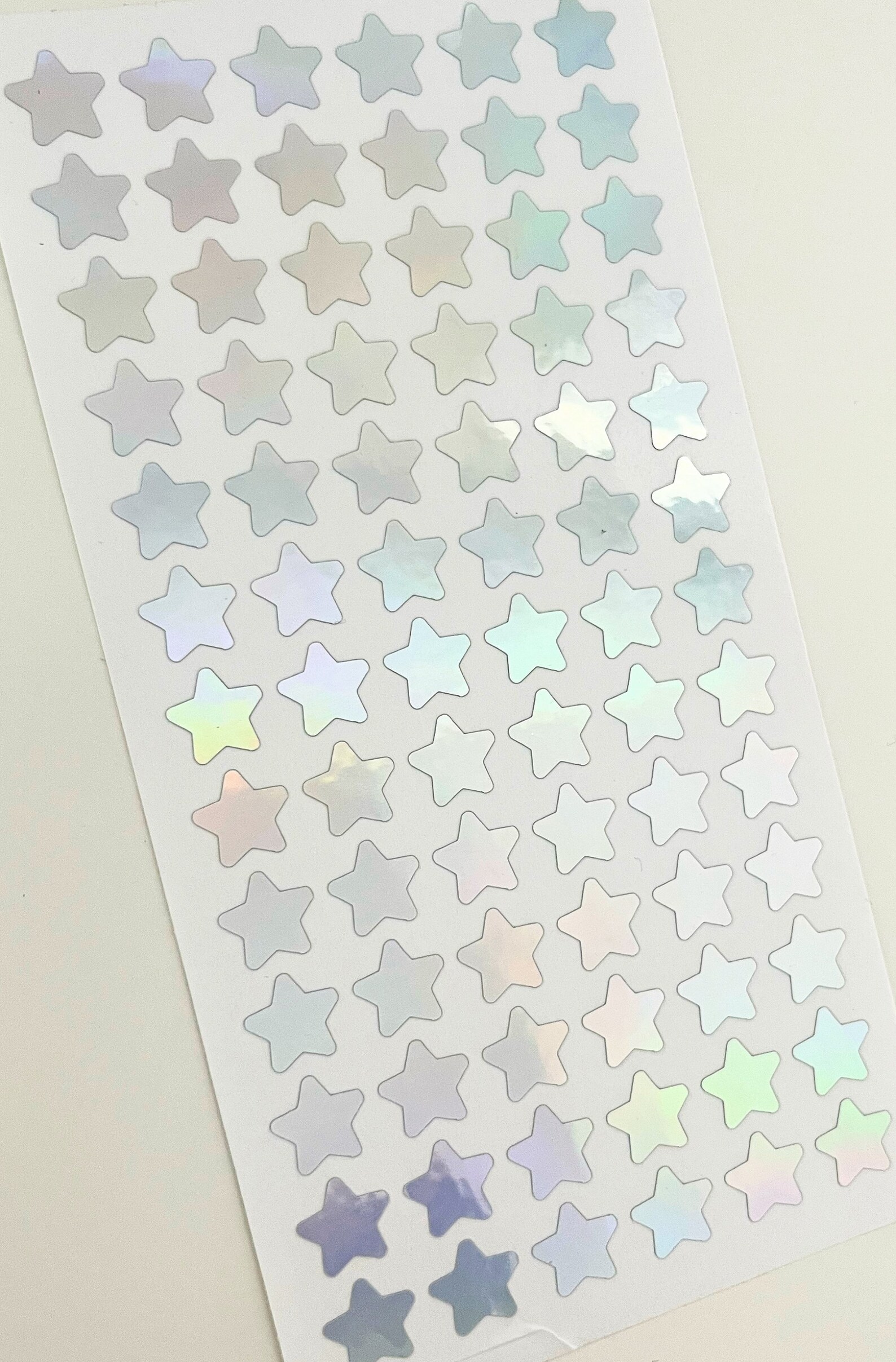 1/2 Inch Mini Bubble Star Sticker Sheet 13mm Small Star - Etsy