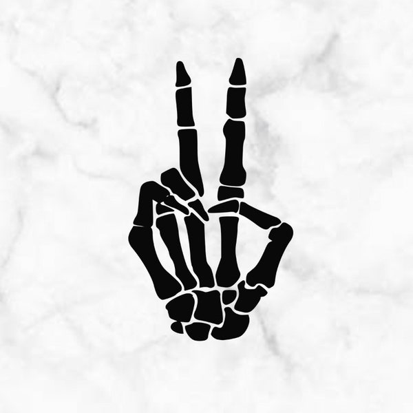 Skeleton Decal - Etsy