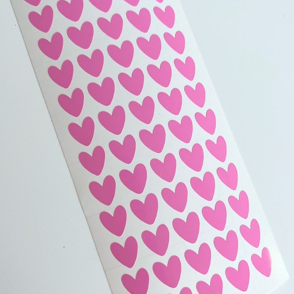 Small Heart Stickers - Etsy