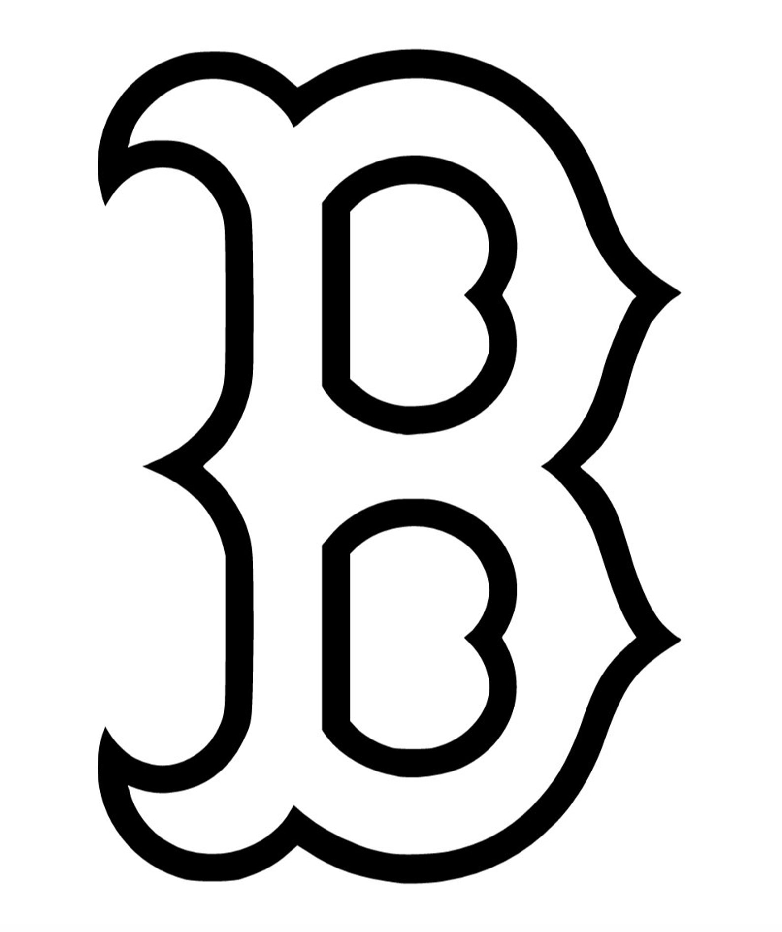 Boston Red Sox B Logo Vinyl Car Decal Laptop iPad | Etsy