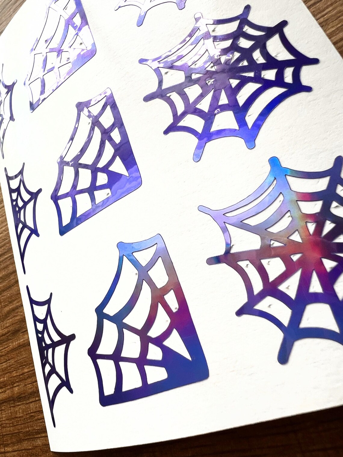 1.5 Inch Spider Web Sticker Sheet 38mm - Etsy