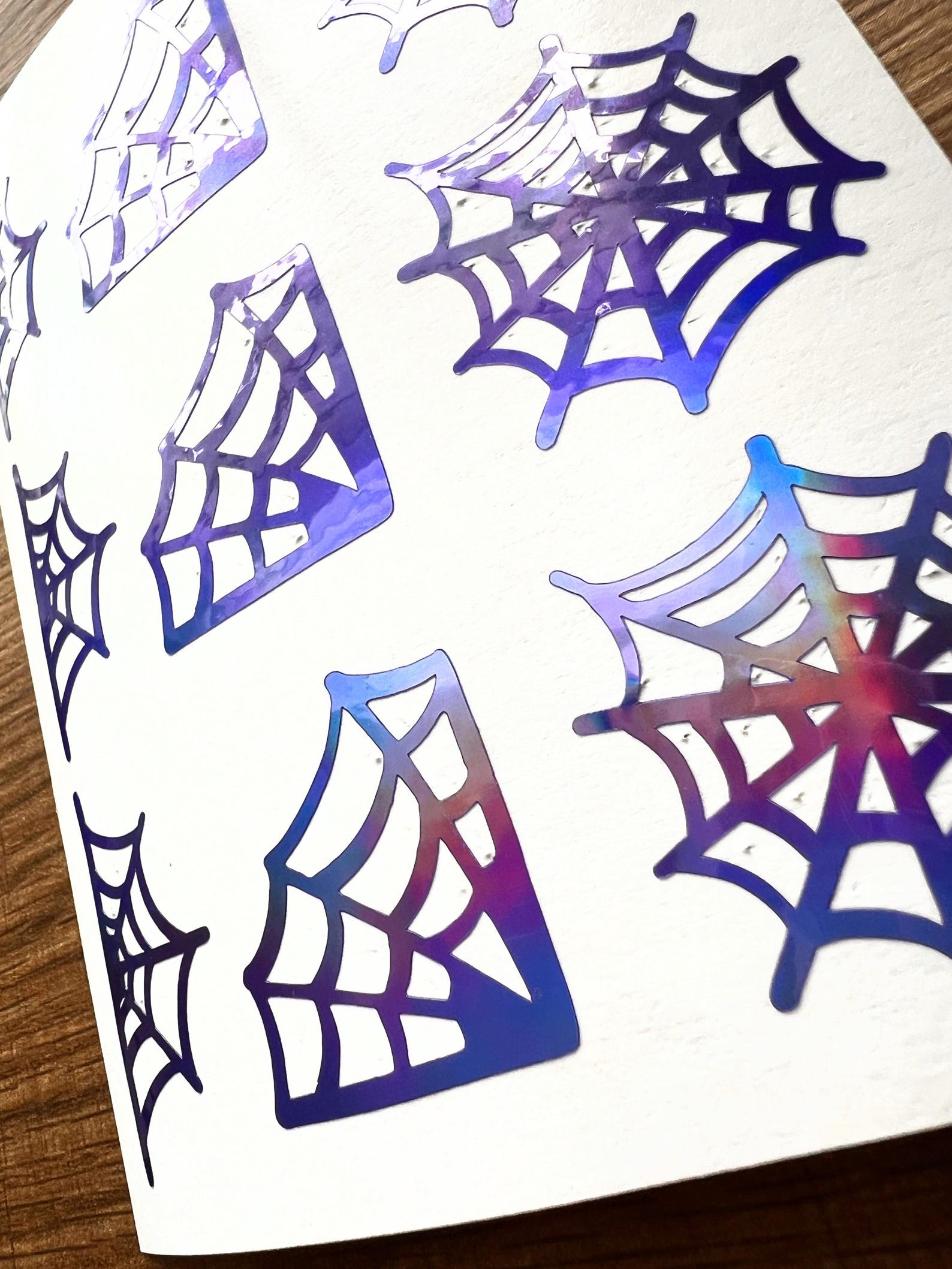 1.5 Inch Spider Web Sticker Sheet 38mm - Etsy
