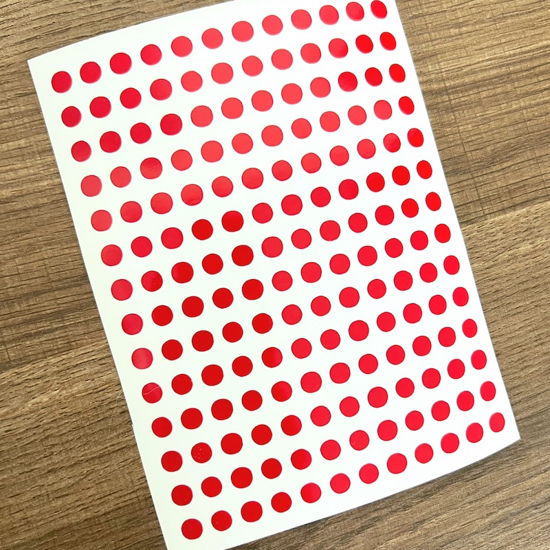 Dot Stickers 1/4 Inch - Etsy